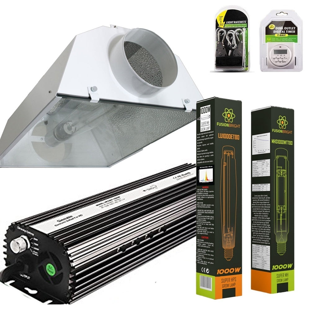 1000 Watt Grow Light hood HID Kit — GrowLights Canada