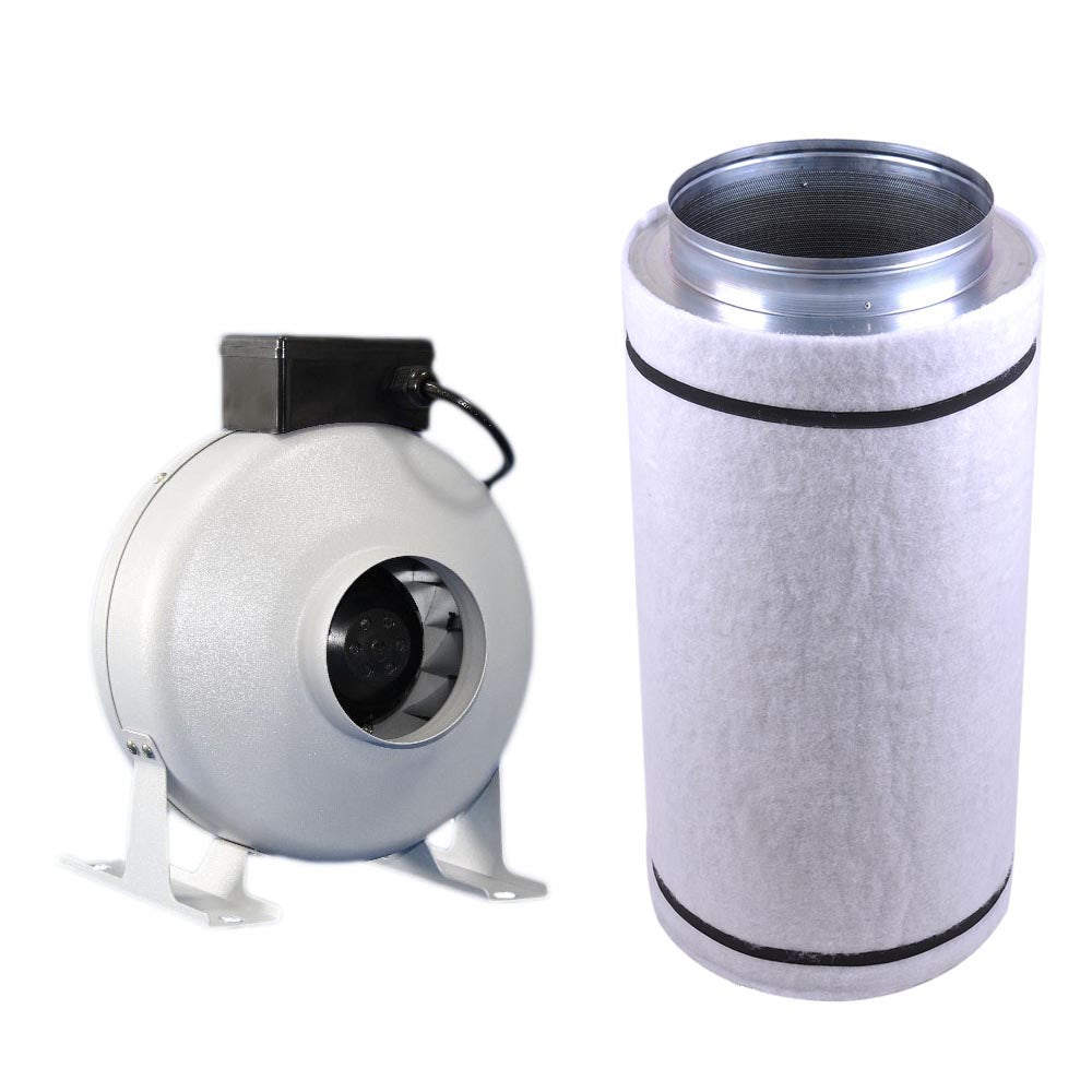 4 Inch Fusion Breath Fan & Filter Combo — GrowLights Canada