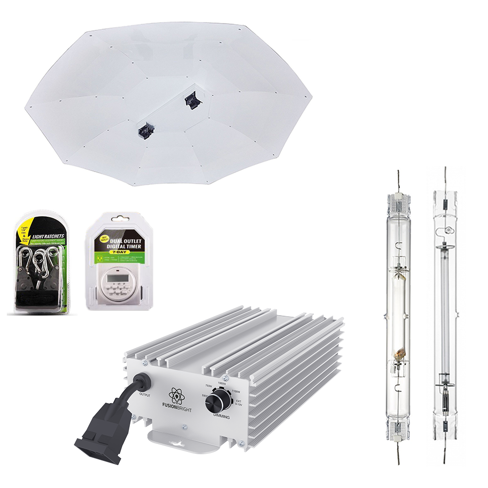 1000 Watt Double Ended (DE) Parabolic 42" Reflector Kit — GrowLights Canada
