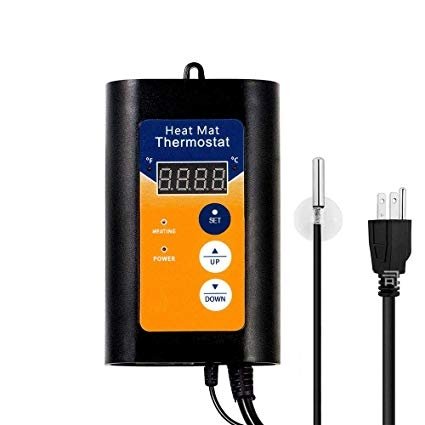 Digital Heat Mat Thermostat Controller — GrowLights Canada